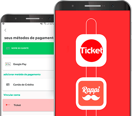 Ticket tem lista com restaurantes e mercados com delivery que aceitam o ...